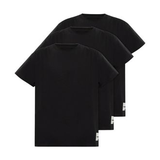 Jil Sander T-Shirt 3er-Pack mit Logo - - Tops - Herren - Schwarzk - S