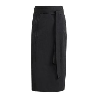 adidas Femme, Jupes, Noir, Taille: 44 FR Jw2785 Jupe Midi
