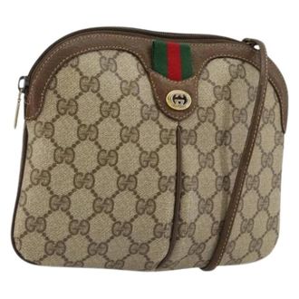 Gucci Sac bandouli&egrave;re vintage GG Pre-owned - Femme - Pre-owned - Beige - Taille: ONE Size