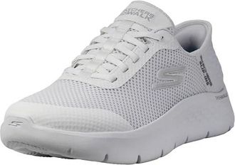 Skechers Go Walk Flex Grand Entry Baskets &agrave; Enfiler sans Les Mains pour Femme, Ecru, 8.5 Narrow