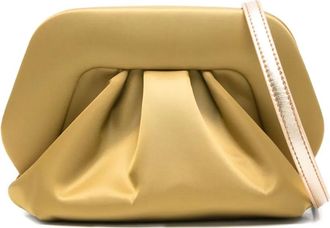 Themoirè pochette à fronces - Jaune