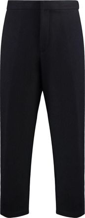 Jil Sander pantalon en laine - Noir