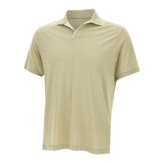 Paul & Shark Homme, Tops, Vert, Taille: S Polo &agrave; col ouvert