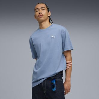 Puma Graphic Grid T-Shirt Herren, Kleidung, Blau, XXL