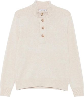 Gran Sasso Herren, Strickwaren, Beige, SGr&ouml;&szlig;e