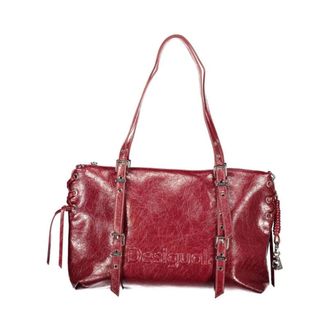 Desigual Umh&auml;ngetasche mit Logo-Pr&auml;gung - - Bags - Damen - Rot - ONE SIZE