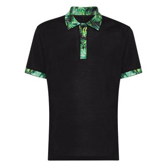 Billionaire Boys Club Homme, Tops, Noir, Taille: XS Polo SS Palms