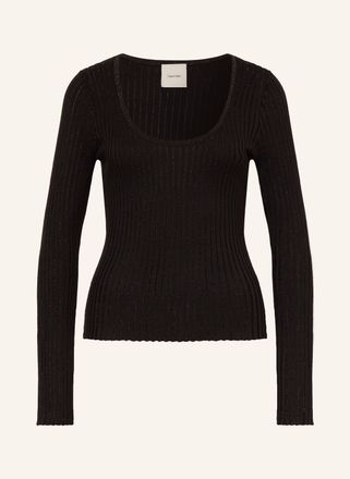Calvin Klein Pullover Mit Glitzergarn schwarz