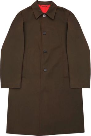 Dries Van Noten Dries Van Noten M&auml;ntel - - Coats - Herren - Braun - M