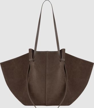 Yuzefi Sac Large Mochi Su&eacute;d&eacute; Nutmeg