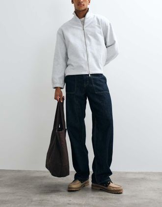 Tommy Jeans Jaimie jean coupe relaxed d&eacute;lavage indigo bleu-Bleu marine