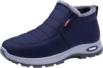 Generic Chaussures orthop&eacute;diques chaudes doubl&eacute;es en peau de mouton imperm&eacute;ables et antid&eacute;rapantes avec soutien de la vo&ucirc;te plantaire, chaussons de marche l&eacute;g