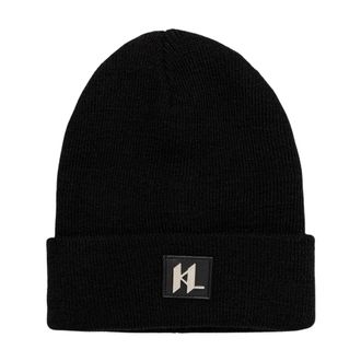 Karl Lagerfeld Wollm&uuml;tze - - Accessories - Herren - Schwarzk - S