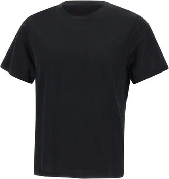 KANGRA Homme, Tops, Noir, Taille: M T-Shirt Col Rond en Coton Modal