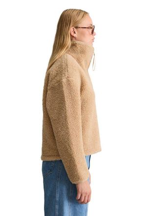 Marc O'Polo Denim Pl&uuml;schjacke aus recyceltem Polyester