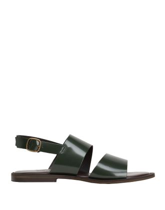8 by YOOX POLISH LEATHER MULTI-STRAP SANDAL