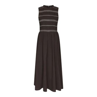 Neo Noir Femme, Robes, Brun, Taille: 40 FR Midi Dress