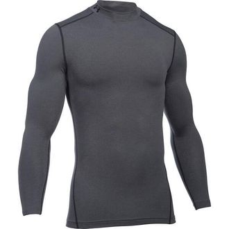 Under Armour Herren Unterw&auml;sche Langarm Coldgear Compression Mock