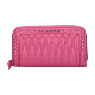 La Carrie Biker Big Wallet - - Accessories - Damen - Rosa - ONE SIZE