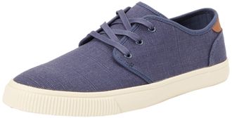 Toms Carlo Herren-Sneaker, Cadet Blue Heritage Canvas, 43.5 EU