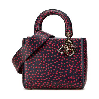 Dior Pre-owned Medium Calfskin I Love Paris Lady Handbag - - Pre-owned - Damen - Mehrfarbig - ONE SIZE