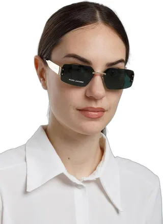 Marc Jacobs MARC Metal Frame Sunglasses - Grey