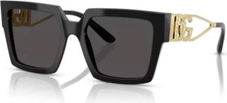 Dolce & Gabbana unisex, Accessoires, Noir, Taille: 53 MM Lunettes de soleil &eacute;l&eacute;gantes au design unique