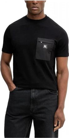 Karl Lagerfeld Homme, Tops, Noir, Taille: L T-Chemises