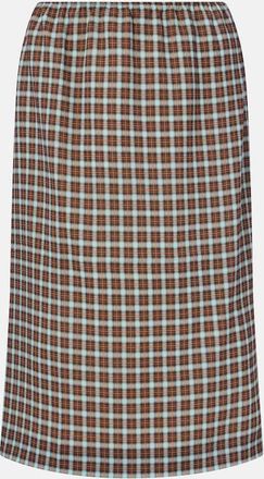 Prada Midirock aus Georgette