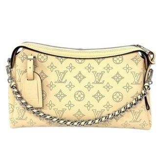 Louis Vuitton Pre-owned Mahina Sac Bandouli&egrave;re - Femme - Pre-owned - Beige - Taille: ONE Size