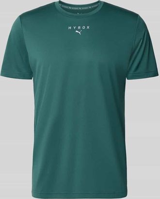 Puma Regular Fit Sport-T-Shirt mit Logo-Print Modell M PUMA X HYROX