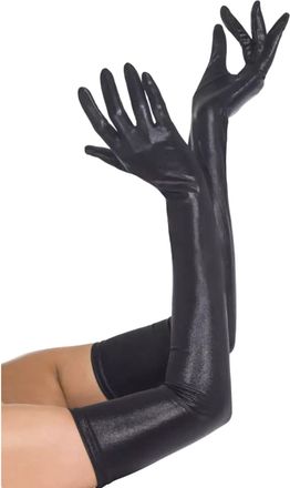 Dirndline Fingerhandschuhe Wetlook-Handschuhe, lang