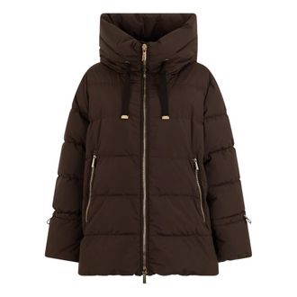 Moorer Femme, Vestes, Brun, Taille: 48 FR Veste matelass&eacute;e
