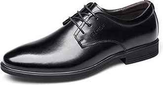Generic Chaussures habill&eacute;es for Hommes, Derbies &agrave; Lacets, Bout Rond Poli, Semelle en Caoutchouc antid&eacute;rapant r&eacute;sistant, id&eacute;ale for Les Mariages.(Noir,40 EU)