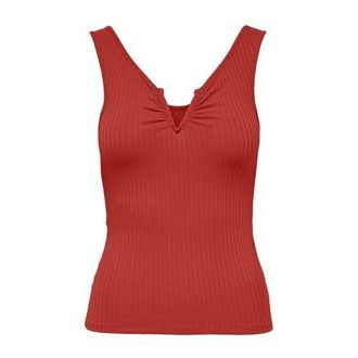 Jacqueline de Yong D&eacute;bardeur Terracotta Femme Fransiska Rouge S