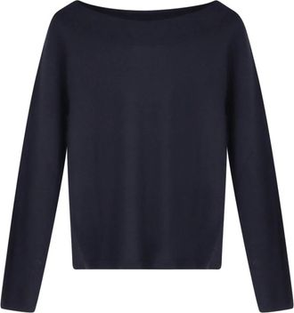 Max Mara Femme, Pulls, Bleu, Taille: 42 FR MXM Faretra Sweater