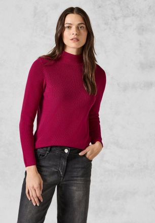 Cecil Strickpullover aus reiner Baumwolle