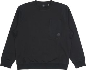 Moose Knuckles Homme, Sweatshirts et sweats &agrave; capuche, Noir, Taille: XL Dalon Crew