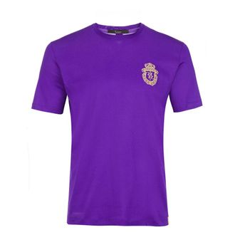 Billionaire Boys Club Homme, Tops, Violet, Taille: XS T-Shirt Col Rond Crest