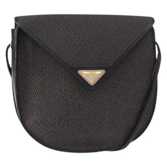 Saint Laurent Pre-owned Canvas Schultertasche - - Pre-owned - Damen - Schwarzk - ONE SIZE