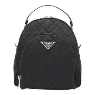 Prada Sac &agrave; dos Pre-owned - Femme - Pre-owned - Noir - Taille: ONE Size