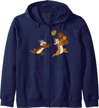 Disney Chip N Dale Acorn Chase Kapuzenjacke