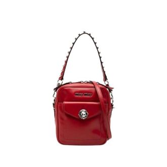 Miu Miu Pre-owned Satchel - - Pre-owned - Damen - Rot - ONE SIZE