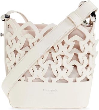 Kate Spade New York Femme, Sacs, Beige, Taille: ONE Size Halo Woven Mini Bucket Bag