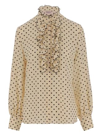 Valentino Garavani Hemd mit Plusdepois-Print - Nude