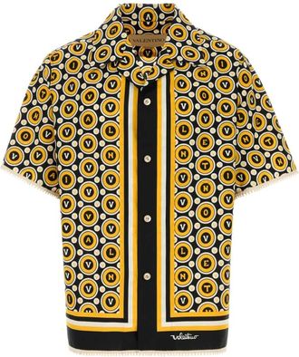 Valentino Garavani Homme, Chemises, Multicolore, Taille: M Camicia Bowling