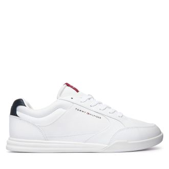Tommy Hilfiger Sneakers Tommy Hilfiger Low Pro Cupsole Perf Leather FM0FM05944 Wei&szlig;