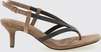 Brunello Cucinelli Sandalen Mit Absatz BRUNELLO CUCINELLI Damen Farbe Beige