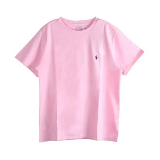 Polo Ralph Lauren Homme, Tops, Rose, Taille: S Maglietta girocollo mezza manica logo