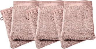 Univers D&eacute;cor UNIVERSDECOR Lot de 2 ou 6 Gants de Toilette Spa 15 x 21 cm / 400 GR/m&sup2; (6, Vieux Rose)